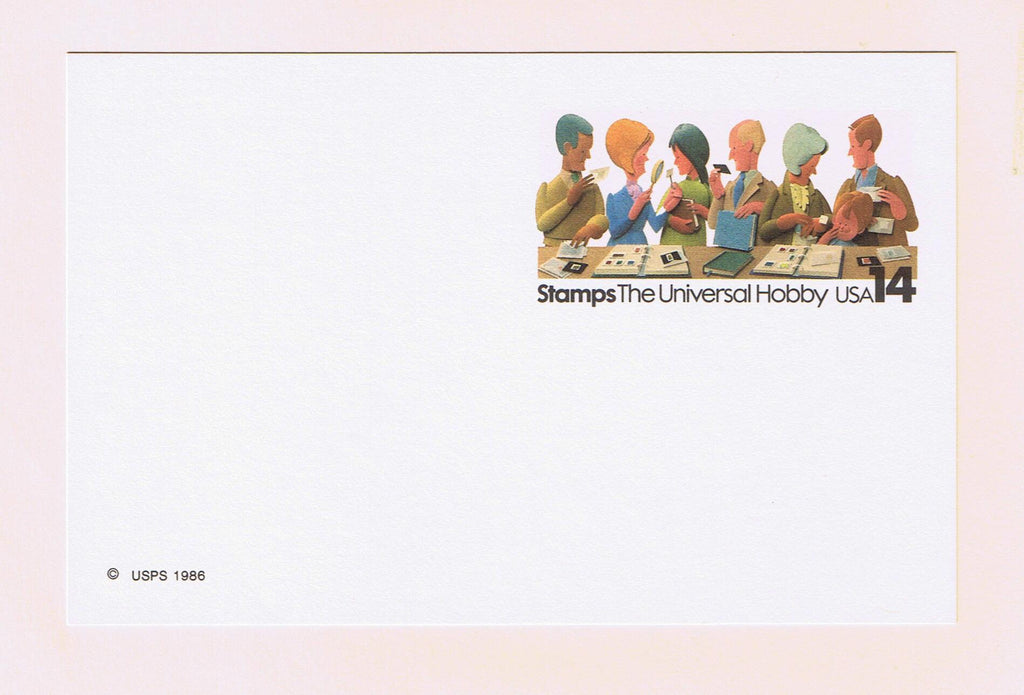 # UX110 Stamp Hobby Postal Card – Robs Stamp Shop (Curious Rob's eShop)